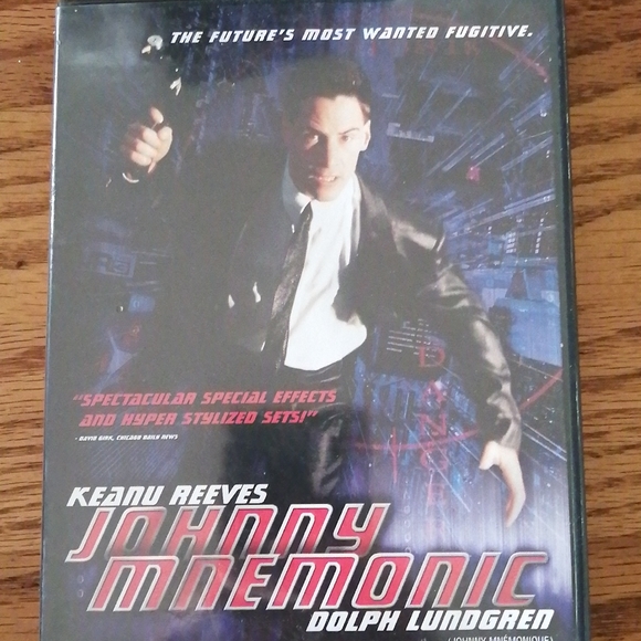 Media | Keanu Reeves Johnny Mnemonic | Poshmark
